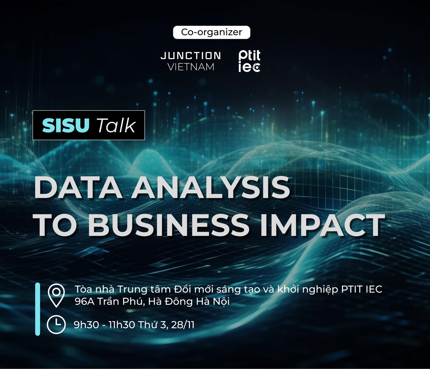 [EVENT] DATA ANALYSIS TO BUSINESS IMPACT – PTIT IEC
